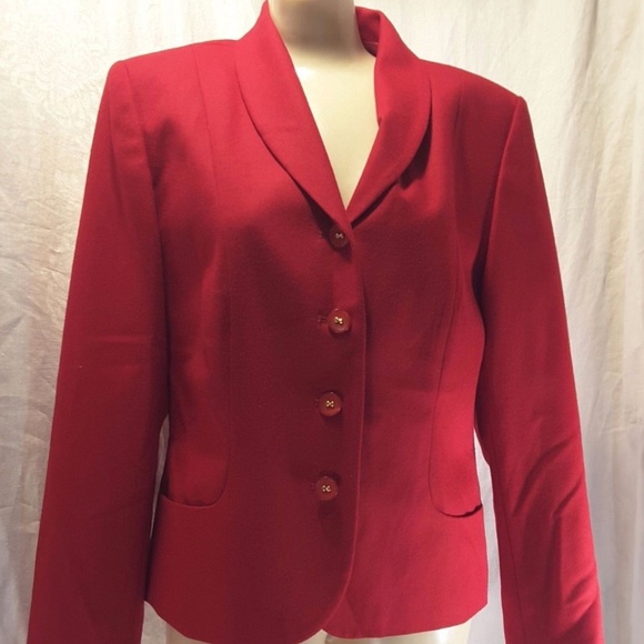 Pendleton | Jackets & Coats | Vintage Pendleton Power Red Jacket | Poshmark